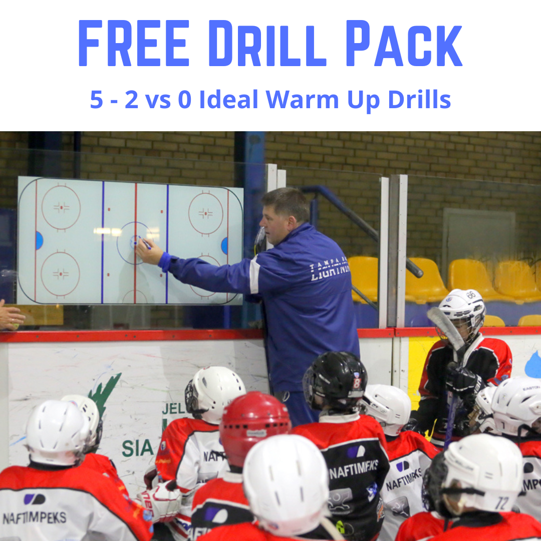 FREE 5 Drill Pack - 2 vs 0 Ideal Warm Up Drills - Tim Turk Hockey | Tim ...